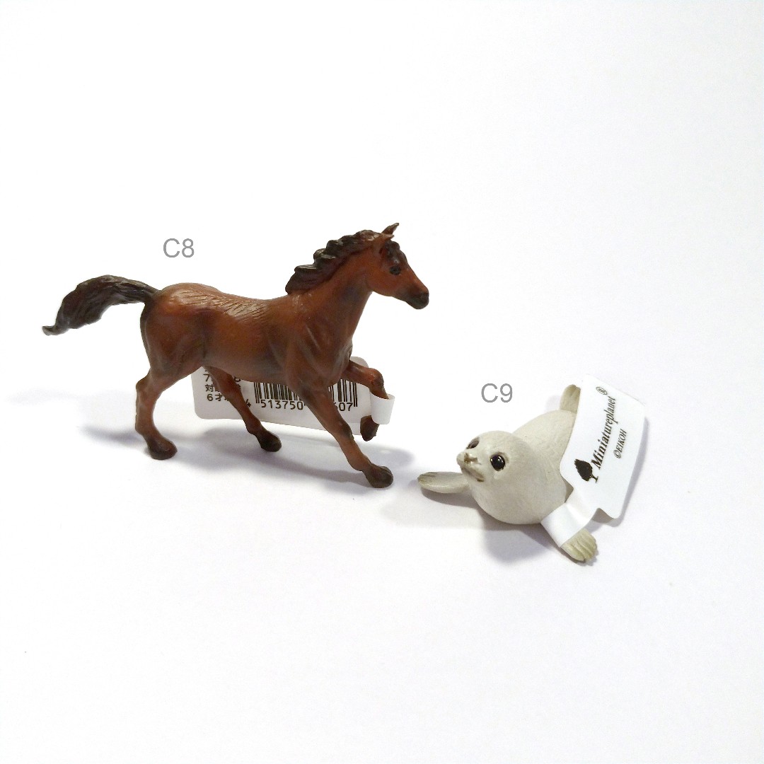 日本 Miniature Planet 動物 微型擺設 公仔 (Group C $10), 興趣及遊戲, 玩具 & 遊戲類 - Carousell