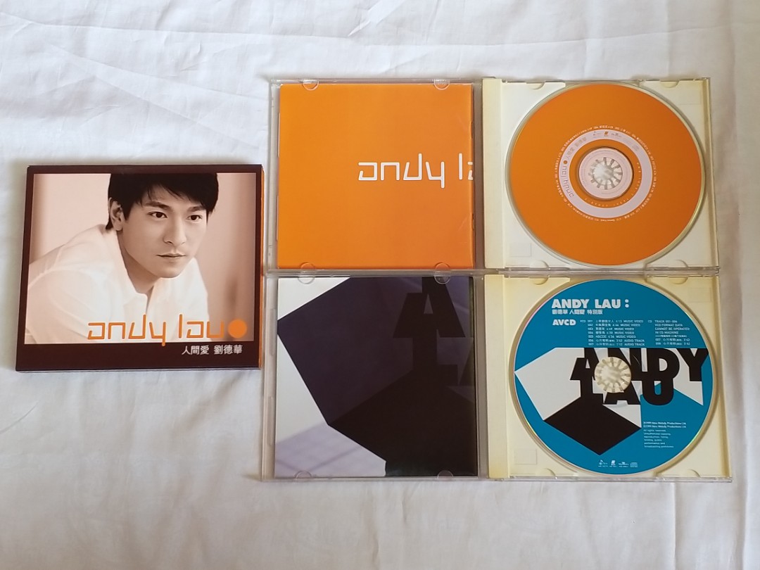 Andy Lau 刘德华 1999 New Melody Productions Chinese CD + VCD NMR-1022-C(2), Hobbies & Toys, Music ...
