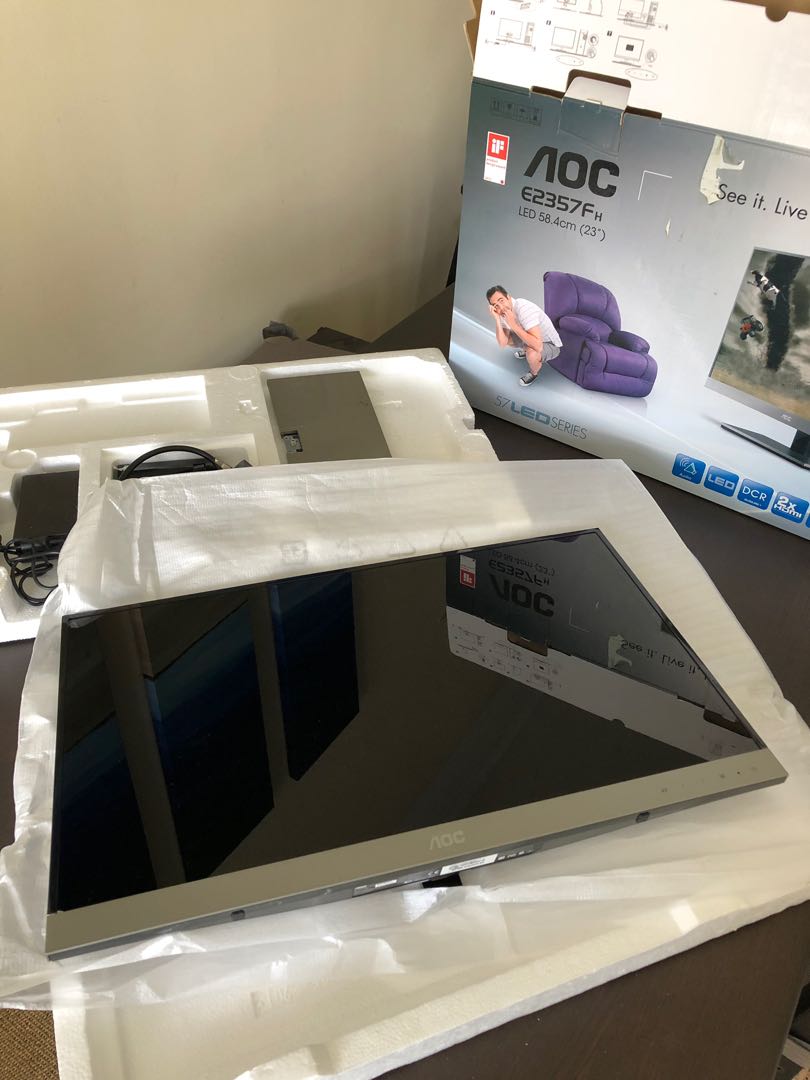 AOC Display 23 Inch LED, Computers & Tech, Parts & Accessories, Monitor ...