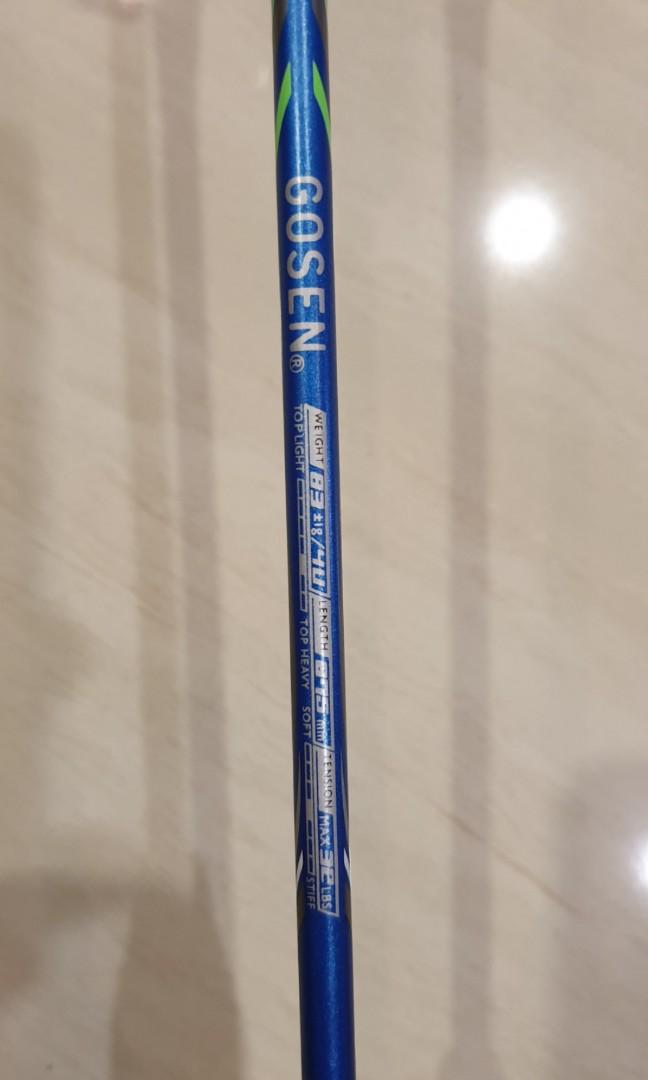 Badminton racket: Gosen Inferno limited edition, Sports Equipment ...