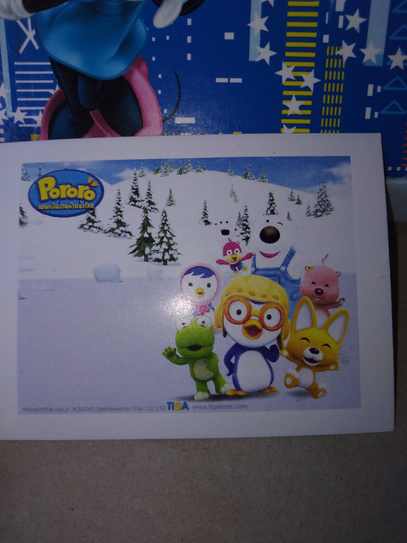 #BAPAU Card Pororo, Toys & Collectibles, Permainan Papan & Kartu di ...