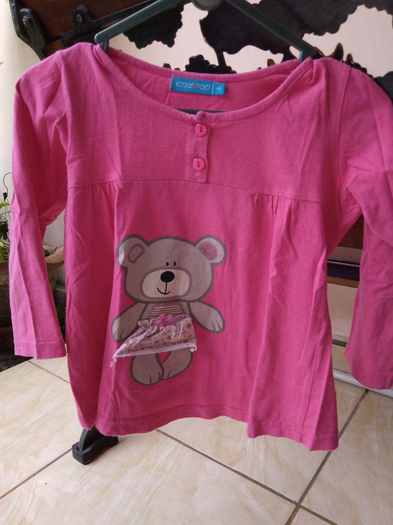 Kidz Too - Kaos lengan panjang - pink - 3 years, Bayi & Anak, Baju Anak ...