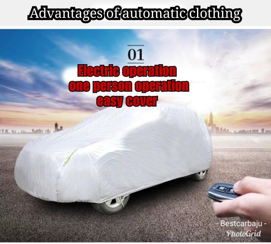 Automatic clothing car cover sun protection rainproof heat insulation ...