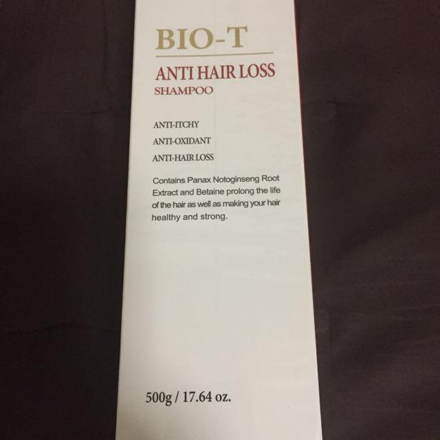 BIO-T Anti Hair Loss Shampoo 500g, Beauty & Personal Care, Hair on ...