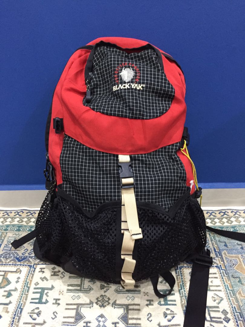 Black Yak Backpack, Men's Fashion, Bags, Backpacks on Carousell