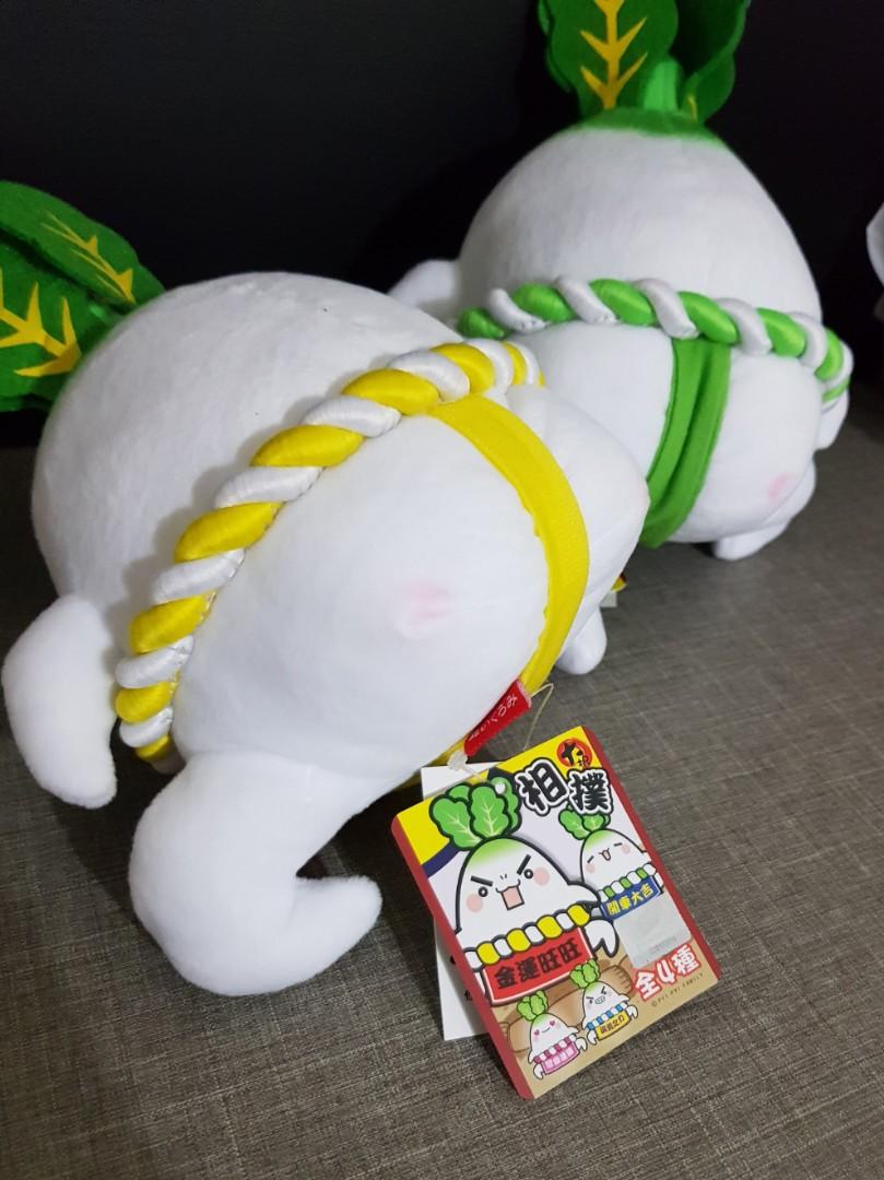 2 for $4_BNWT Sumo Plushie, Hobbies & Toys, Toys & Games on Carousell