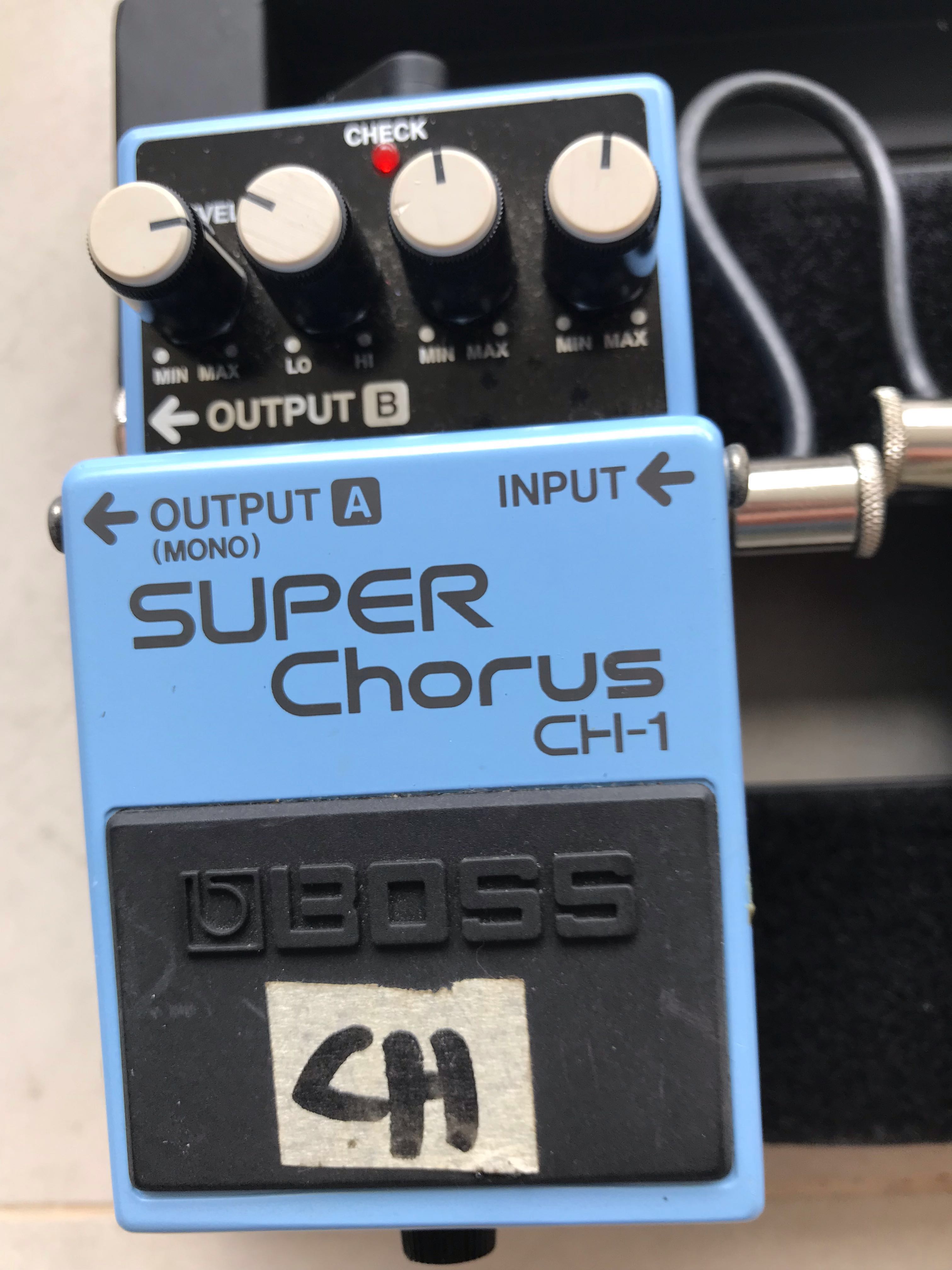 Boss Super Chorus CH-1, Hobbies & Toys, Music & Media, Musical ...
