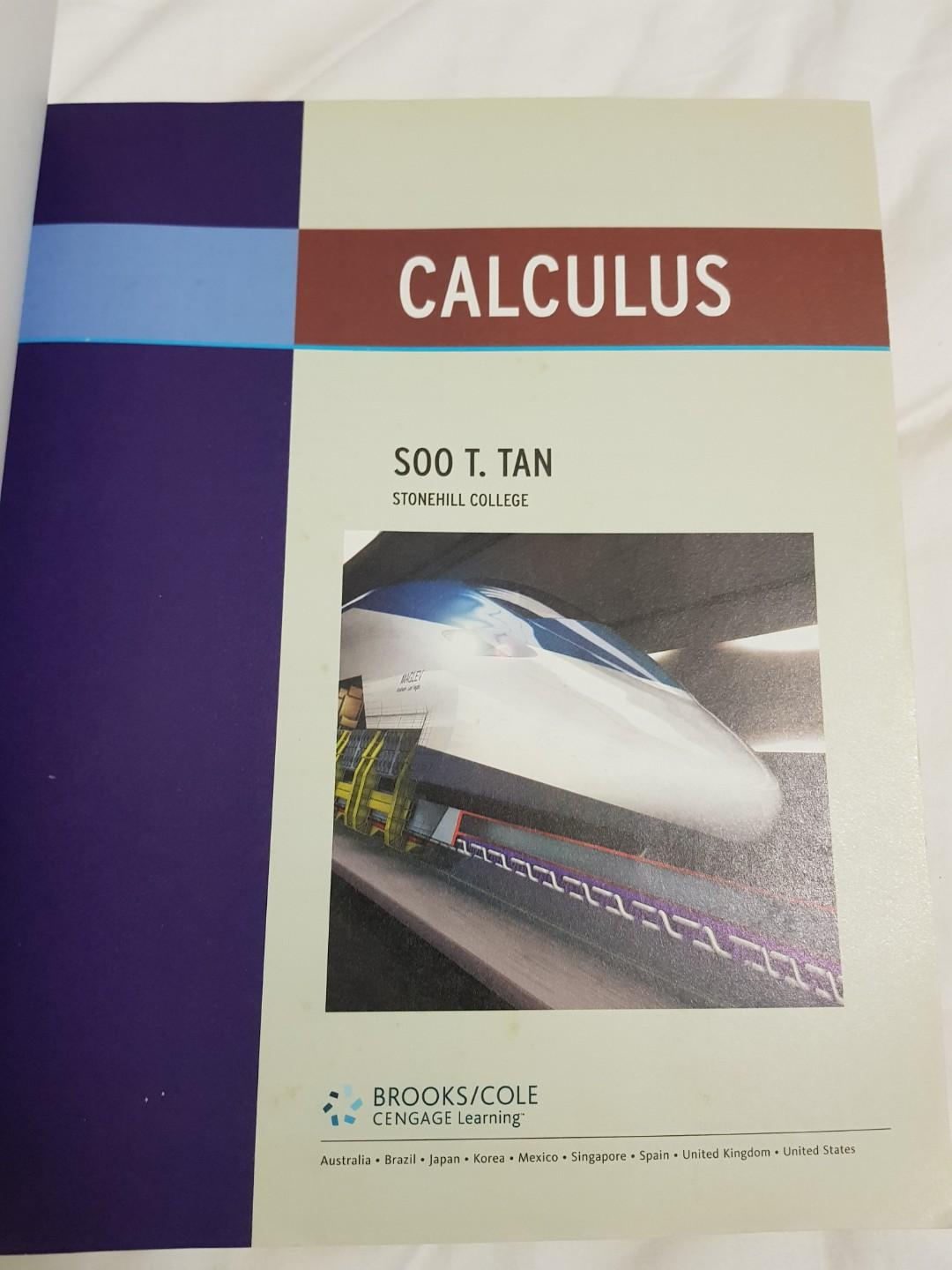 Calculus - Soo T. Tan, Computers & Tech, Office & Business Technology ...