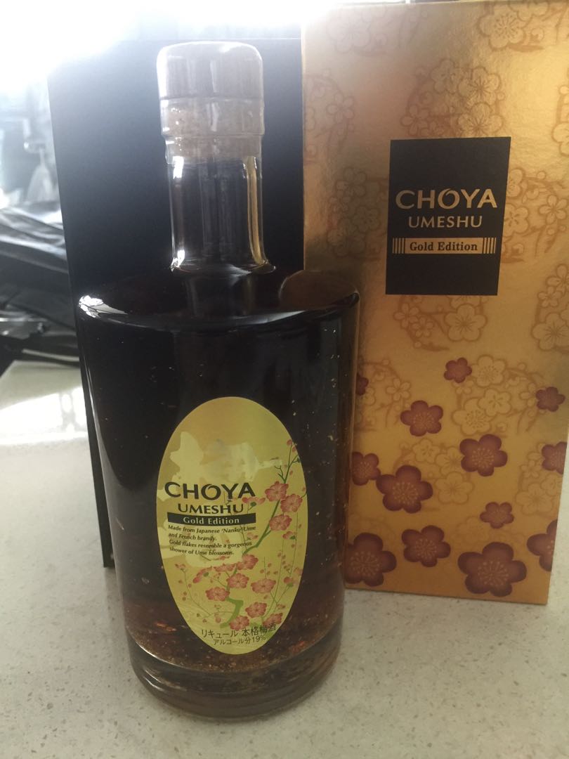 Choya Umeshu Gold Edition, Food & Drinks, Alcoholic Beverages on Carousell