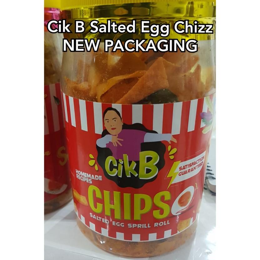 Cik B Salted Egg Salmon Skin, Food & Drinks, Packaged & Instant Food on ...