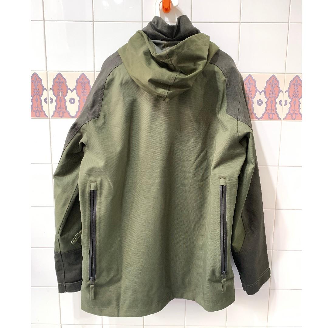 Decathlon Solognac Waterproof Khaki Jacket, Men's Fashion, Coats ...