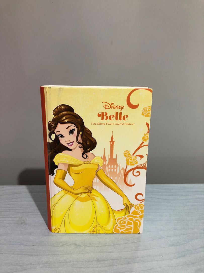 Disney Princess Belle 1 oz Silver Coin NZ Mint Limited Edition, Hobbies ...