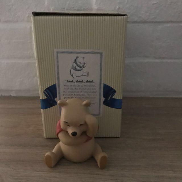 Disney Winnie The Pooh Figurine 'Think, think,think ', Hobbies & Toys ...