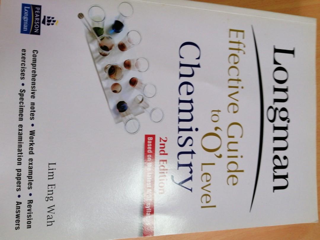 Effective Guide to 'O' Level Chemistry, Hobbies & Toys, Books ...