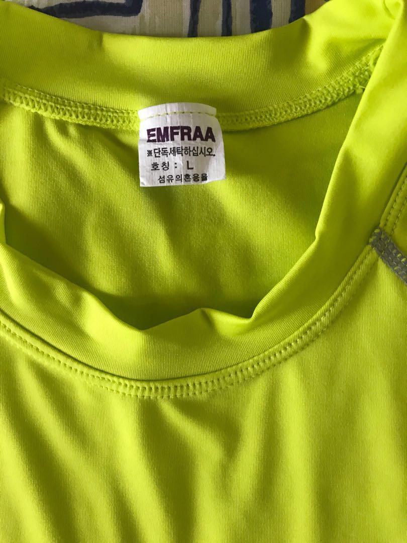 EMFRAA Compression TOP, Men's Fashion, Activewear on Carousell