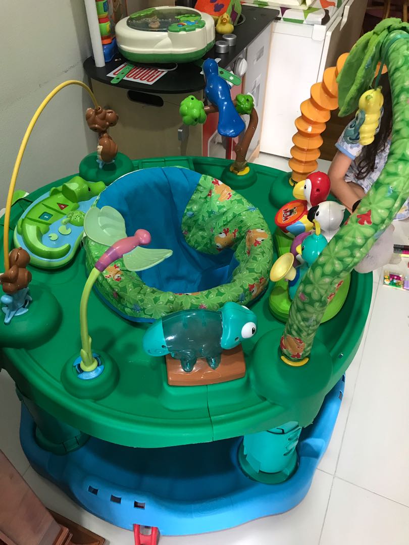 Evenflo Exersaucer life in the jungle, Babies & Kids, Infant Playtime ...