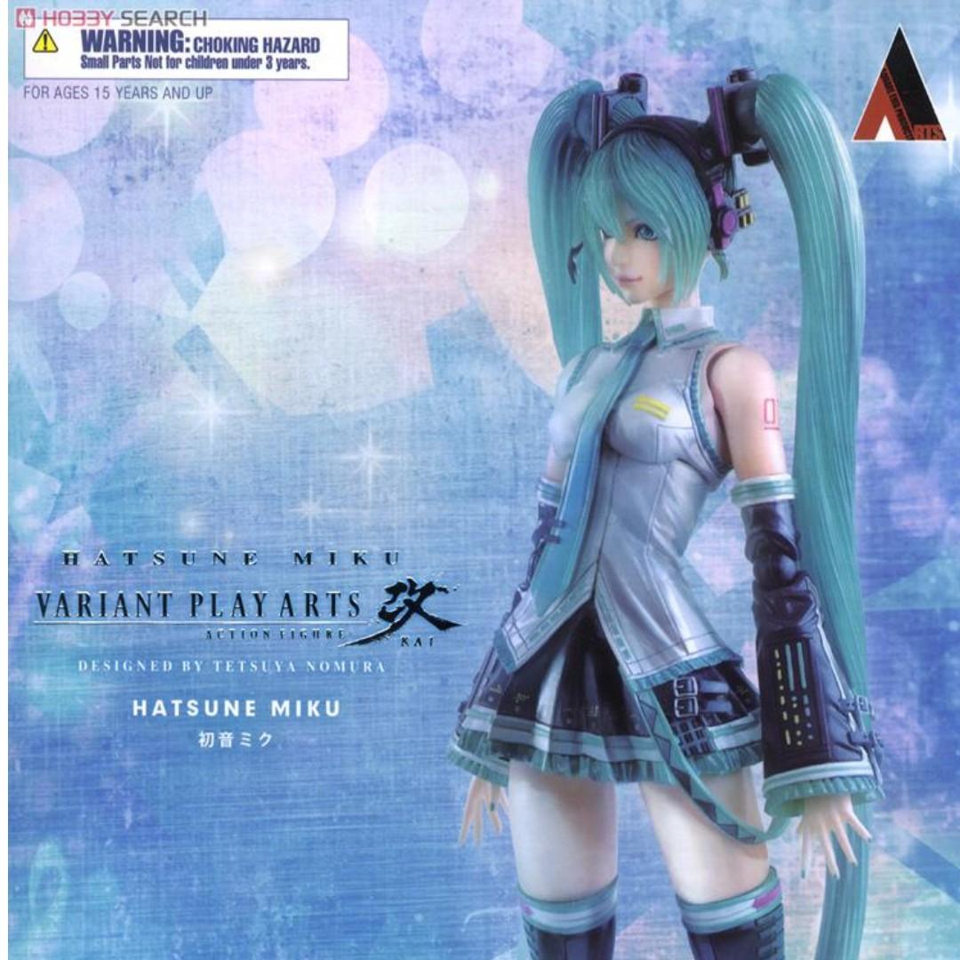 Hatsune Miku Variant Play Arts Kai Designed by Tetsuya Nomura (PVC ...