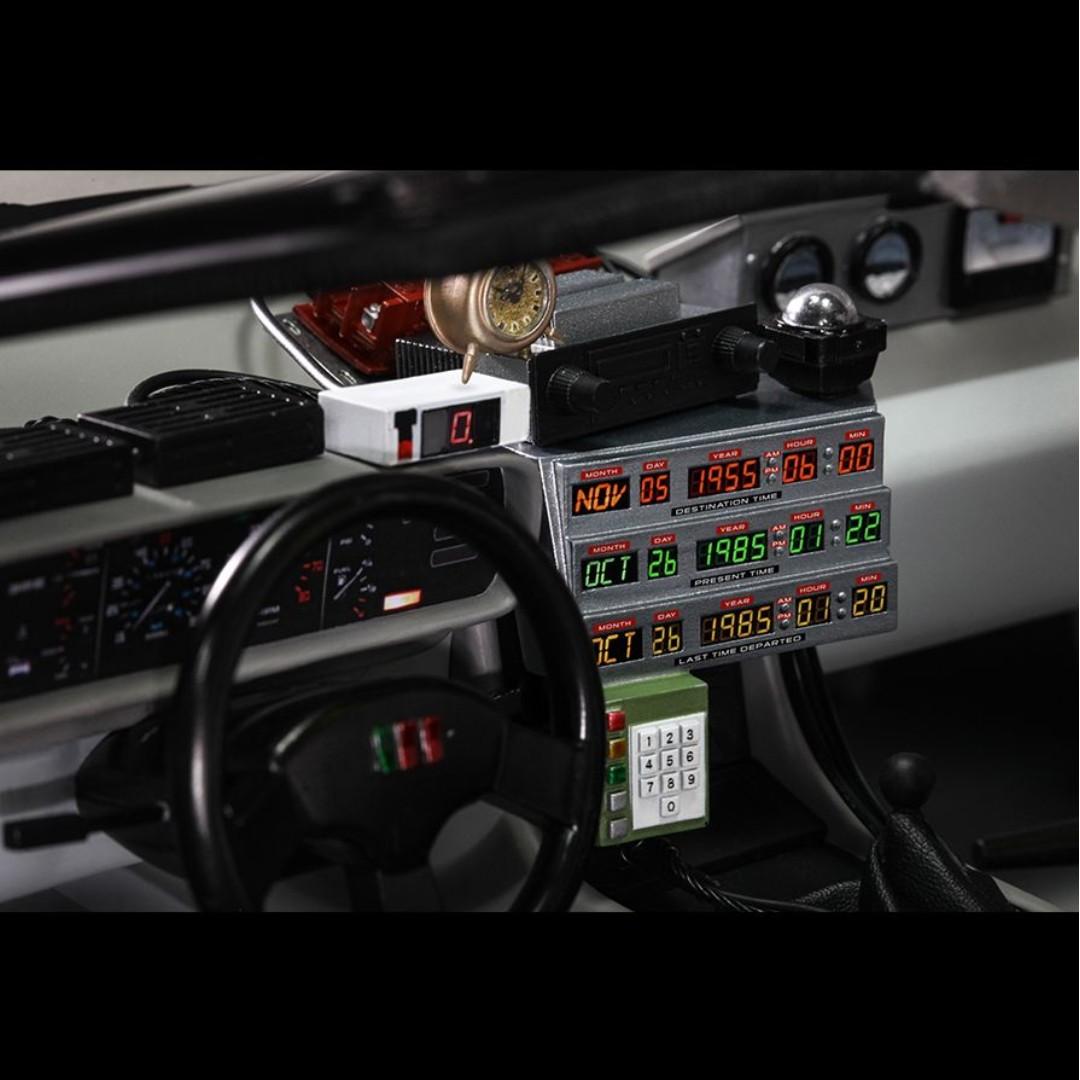 Hot Toys Back To The Future Marty McFly & Delorean Time Machine ...