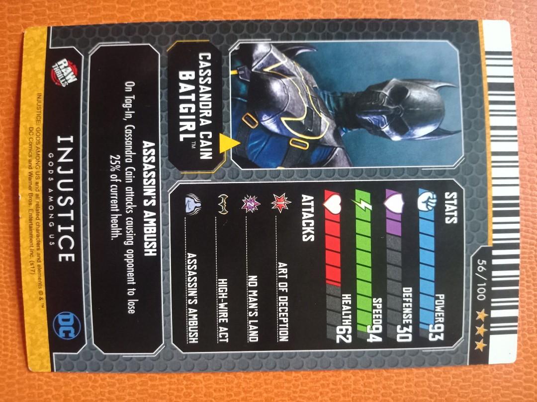 Injustice cards on Carousell