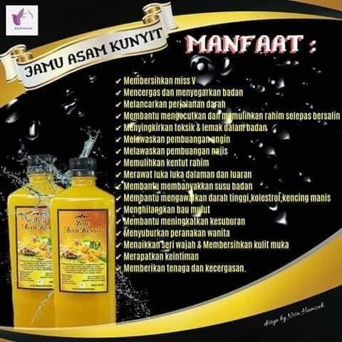 Jamu Asam Kunyit 500ml, Health & Nutrition, Health Supplements, Sports ...