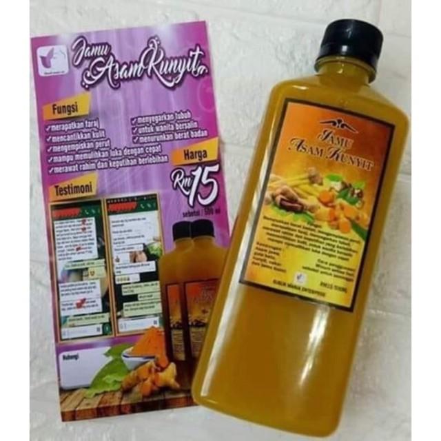 Jamu Asam Kunyit 500ml, Health & Nutrition, Health Supplements, Sports ...