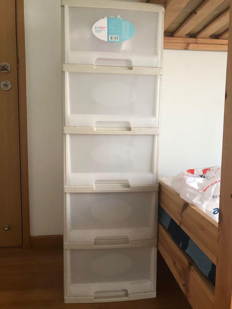 Japan home 5 layer plastic drawer, Furniture & Home Living, Home ...