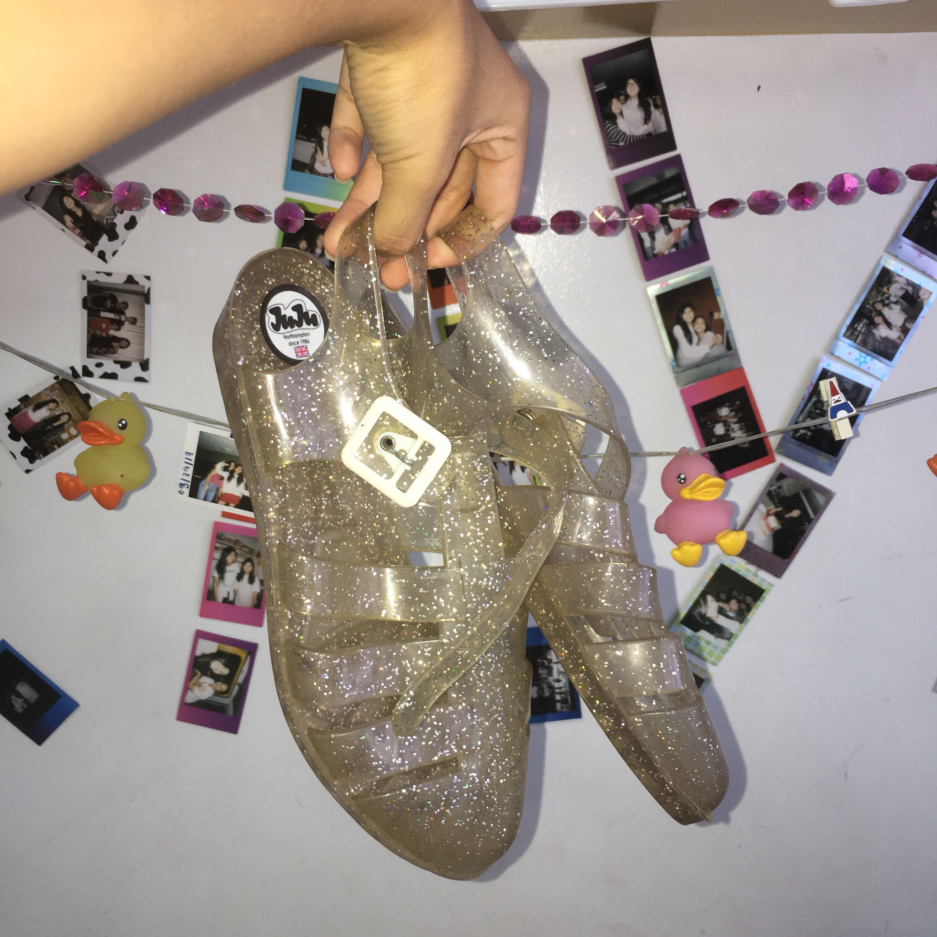 Juju jelly shoes, Women's Fashion, Footwear, Sneakers on Carousell