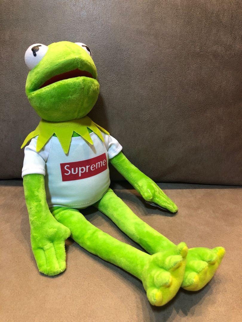 Kermit Frog in Supreme Shirt Plush, Hobbies & Toys, Toys & Games on ...