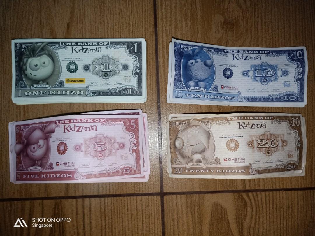 Kidzania notes, Hobbies & Toys, Memorabilia & Collectibles, Currency on ...