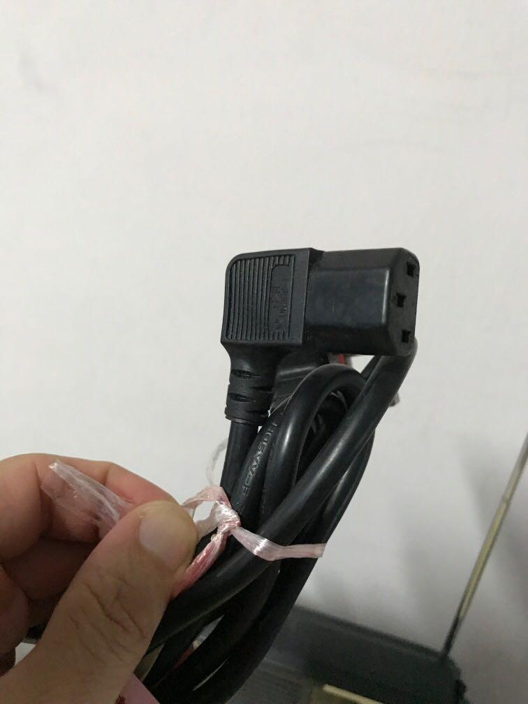 L Shape Power Cable for Computer PSU power Supplies, Computers & Tech ...