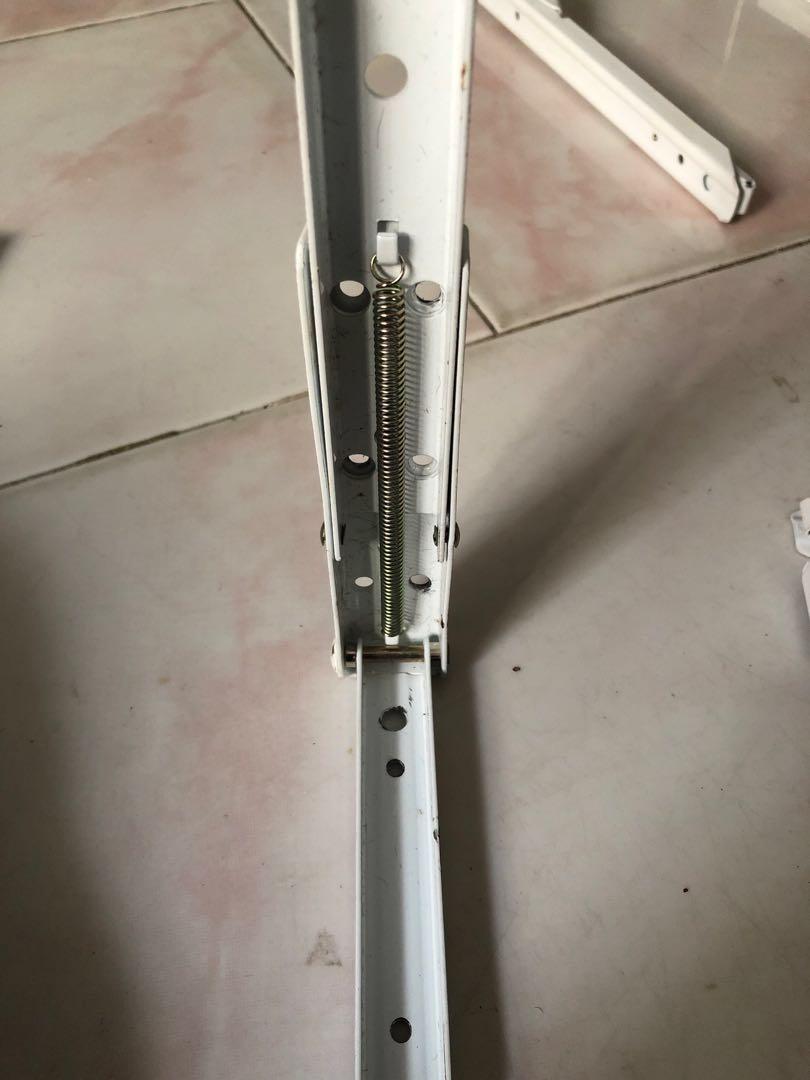 L shape spring wall shelf, Furniture & Home Living, Furniture, Shelves ...