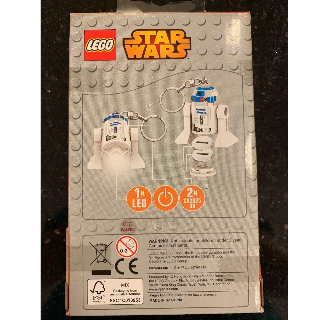 Lego Star Wars R2-D2 LED Lite Key Chain, Hobbies & Toys, Toys & Games ...
