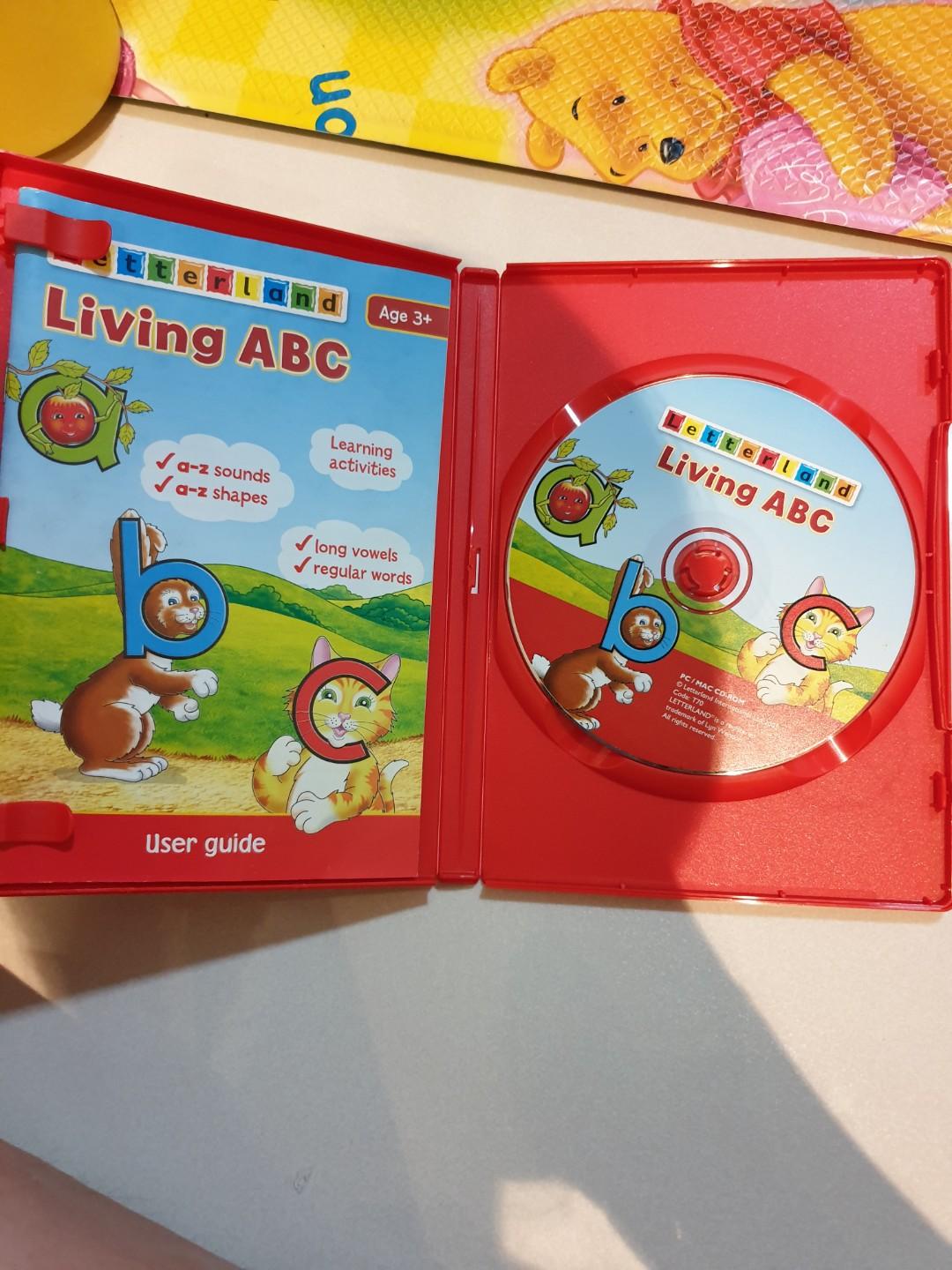 Letterland Living ABC software CD Rom for PC, Hobbies & Toys, Music & Media, CDs & DVDs on Carousell
