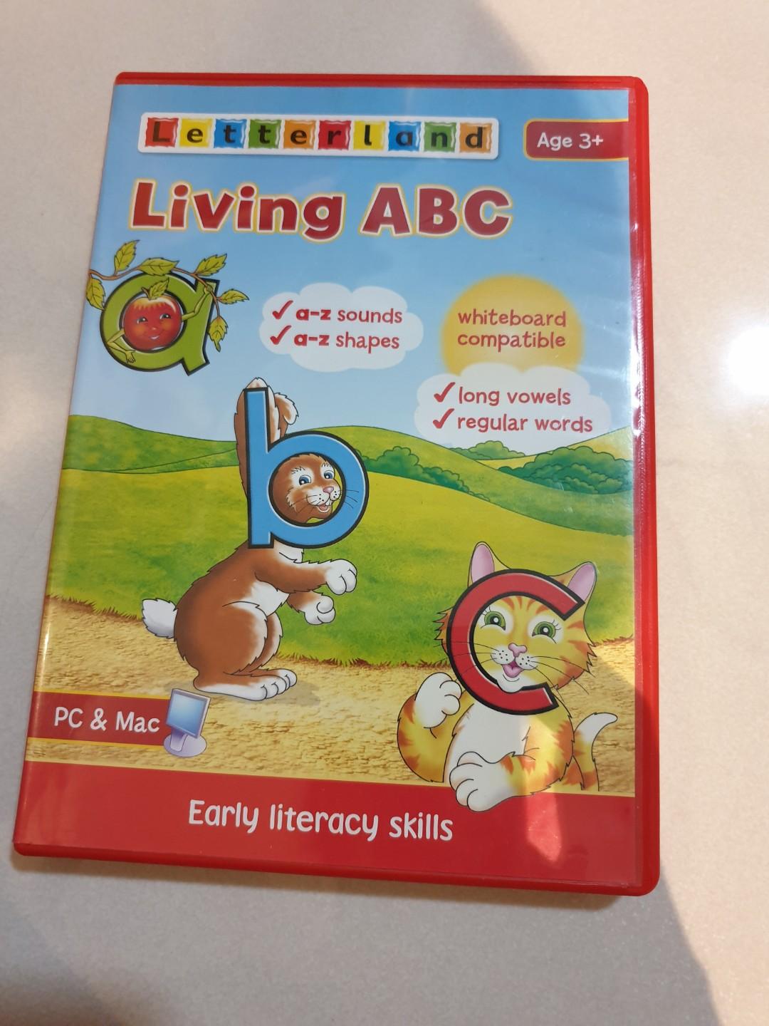 Letterland Living ABC software CD Rom for PC, Hobbies & Toys, Music ...