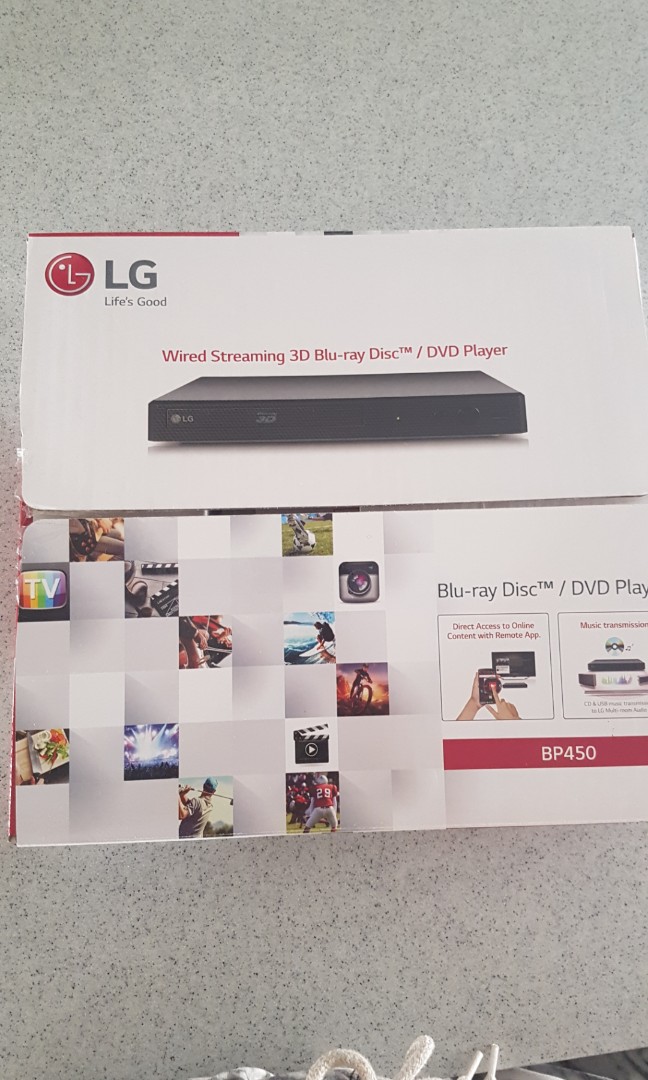 LG Blu Ray Player, TV & Home Appliances, TV & Entertainment, Blu-Ray ...
