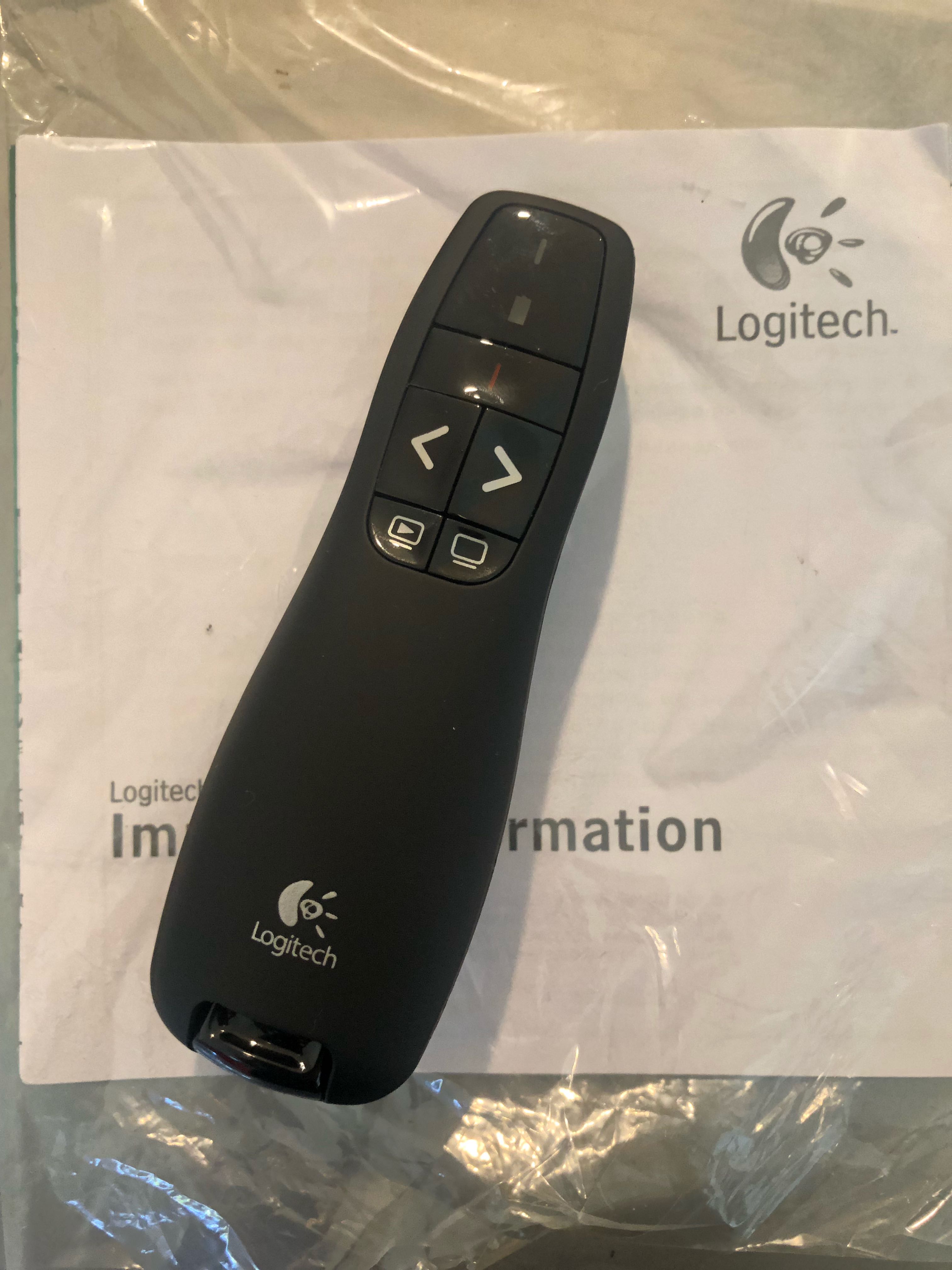 Logitech Laser Pointer R400, Computers & Tech, Parts & Accessories ...