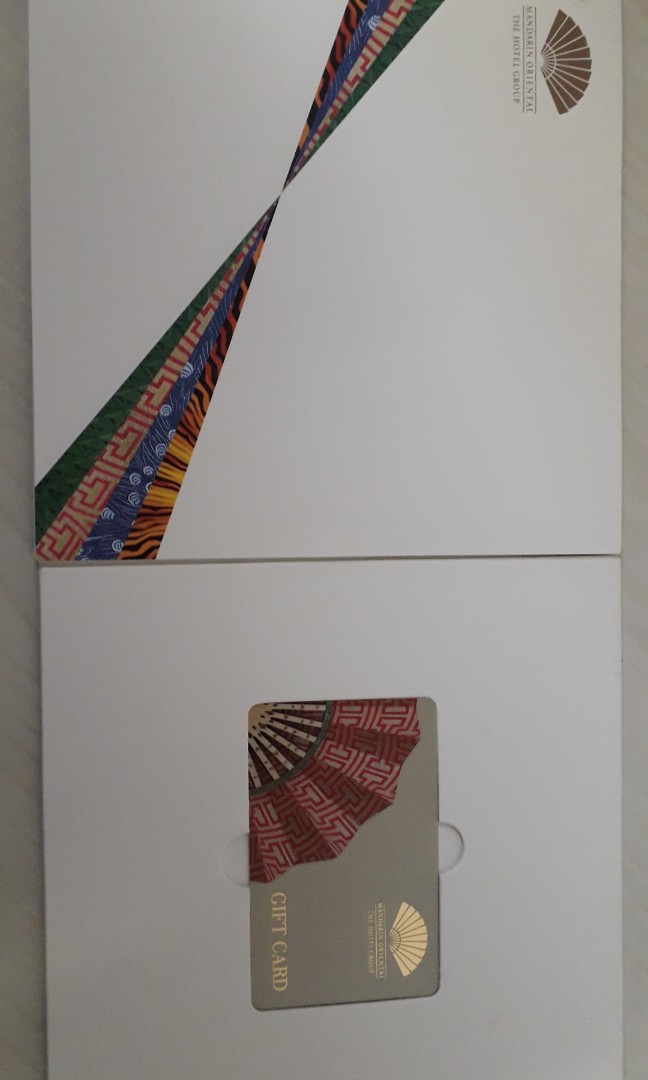 Mandarin Oriental Gift Cards, Tickets & Vouchers, Vouchers on Carousell