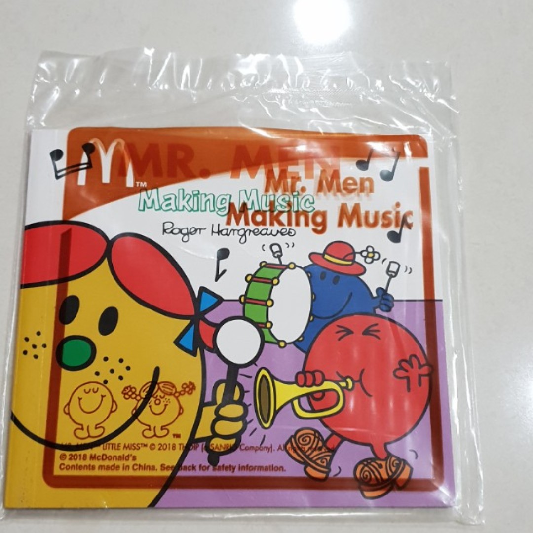 Mcdonalds Mr Men book, Hobbies & Toys, Books & Magazines, Children's ...