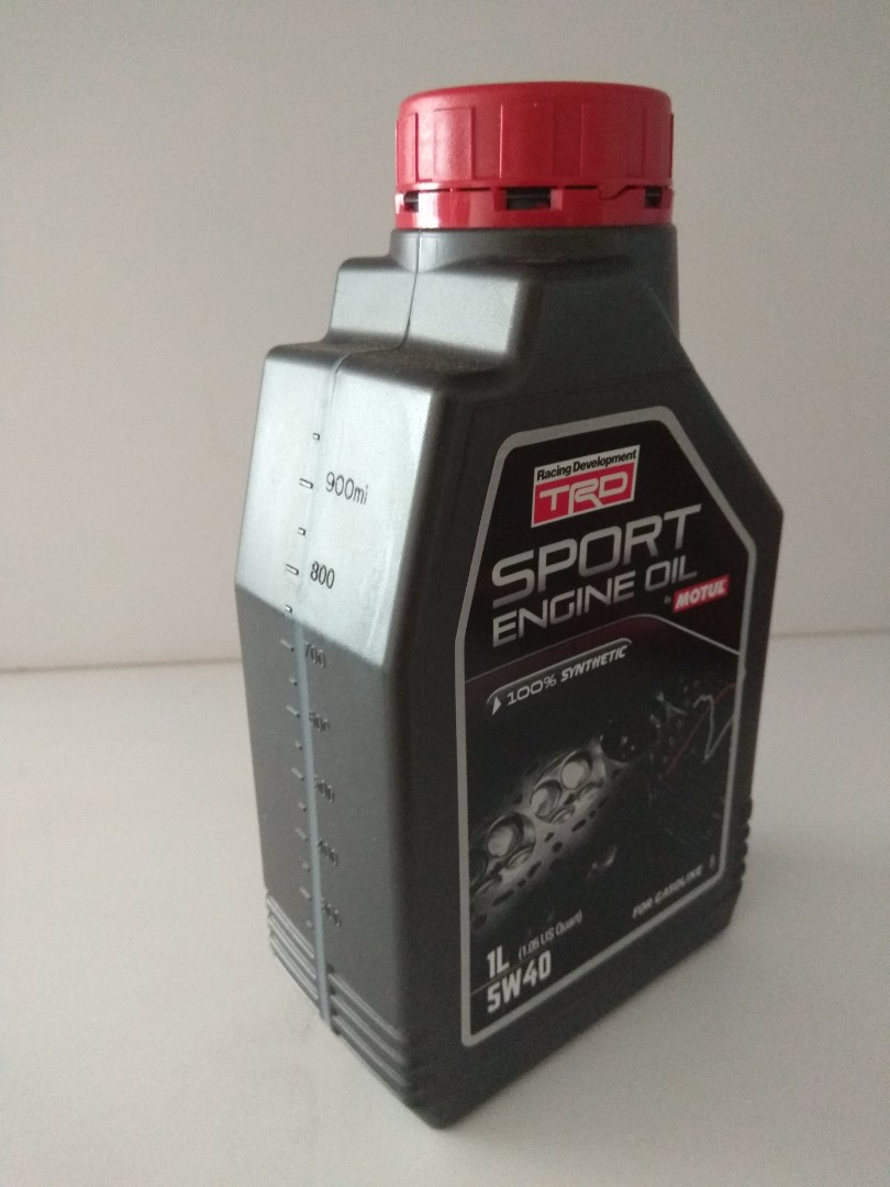 Motul TRD Engine Oil 5W40, Car Accessories, Accessories on Carousell