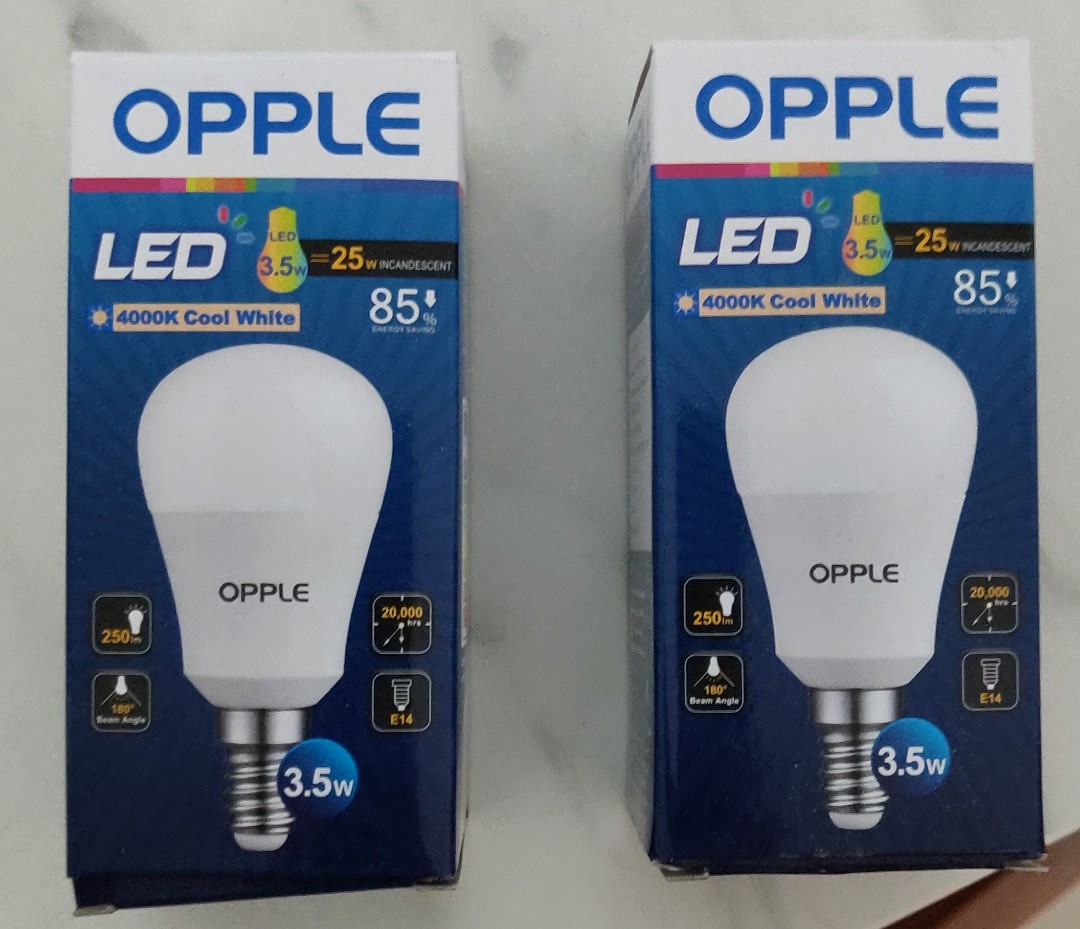 Opple LED Light Bulb, Furniture & Home Living, Lighting & Fans ...