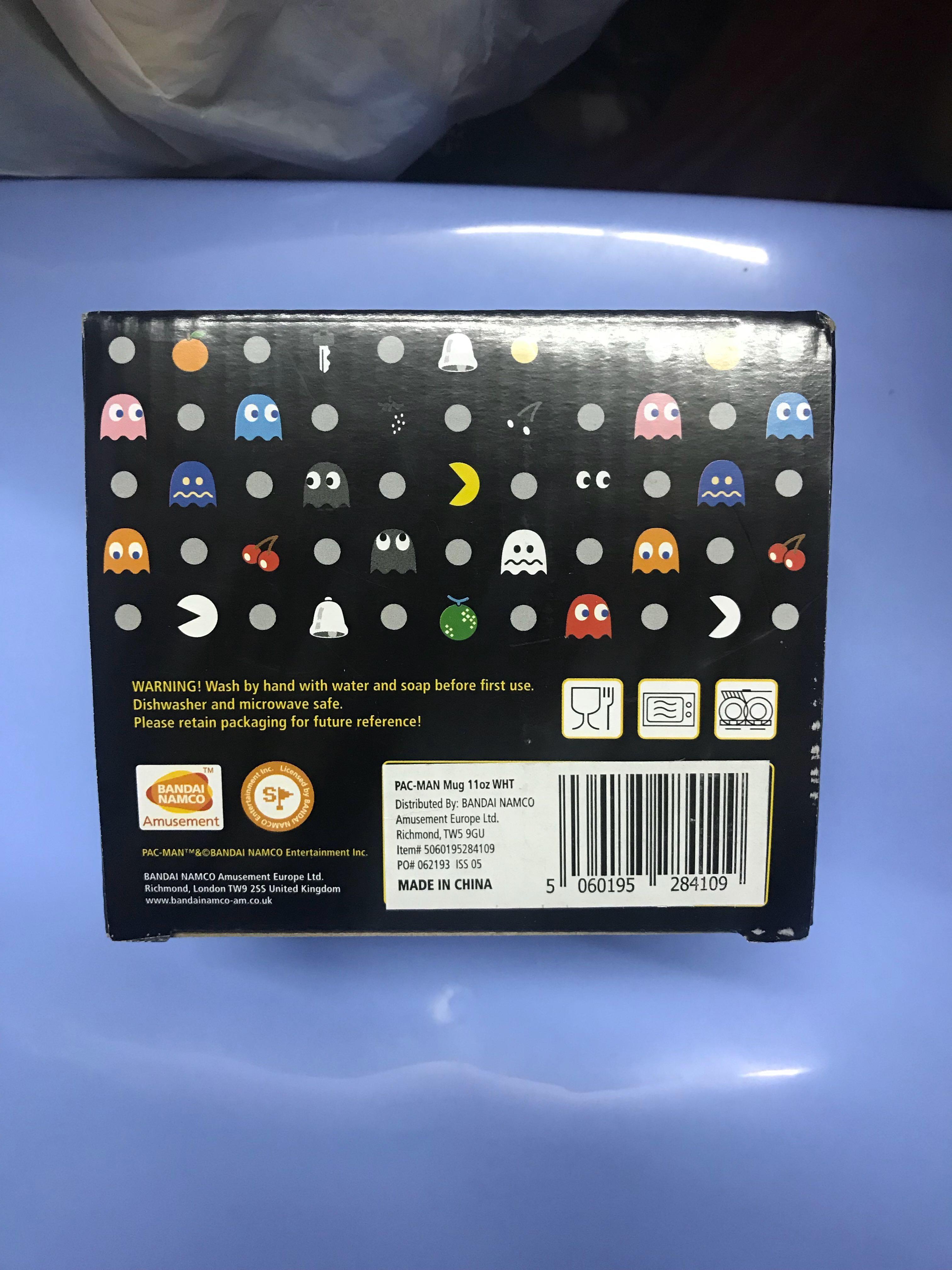 PAC-man 食鬼 杯 Cup BANDAI Namco 日本全新, 興趣及遊戲, 玩具 & 遊戲類 - Carousell