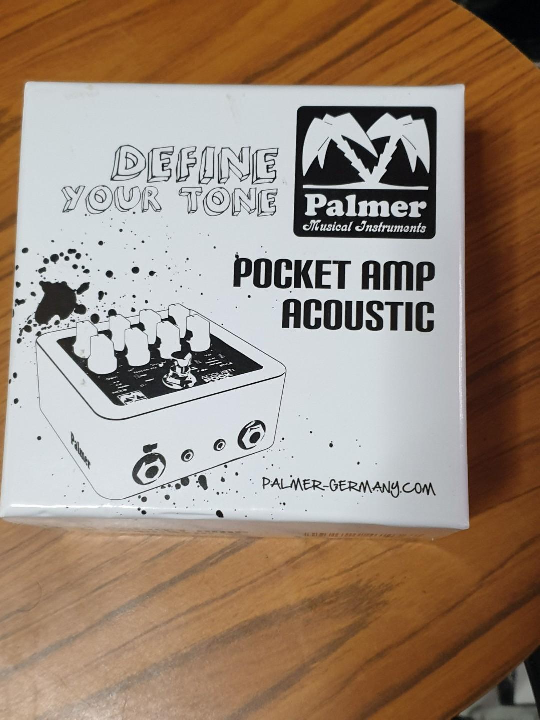 Palmer Pocket Amp Acoustic / DI, Hobbies & Toys, Music & Media, Music ...