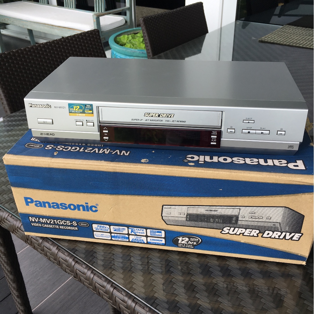 Panasonic VHS Recorder For Sale - as new, Photography, Video Cameras on ...