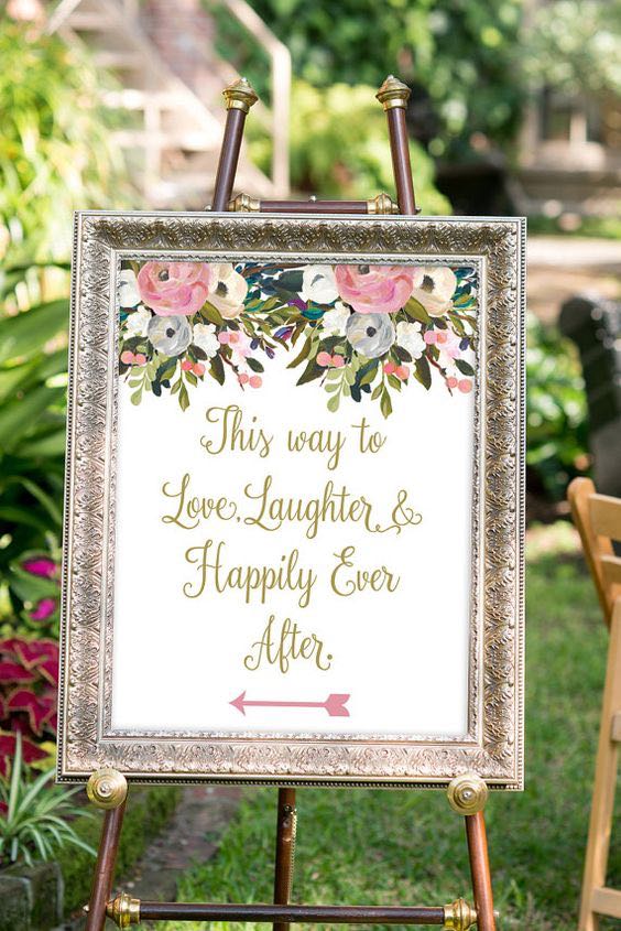 Personal signage for wedding and parties, Hobbies & Toys, Stationery ...