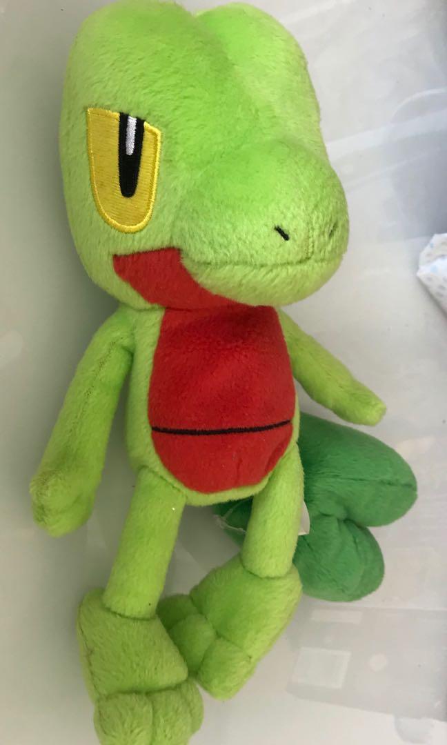 Pokémon 25-cm Treecko plush toy from Tokyo Pokémon center, Toys & Games ...
