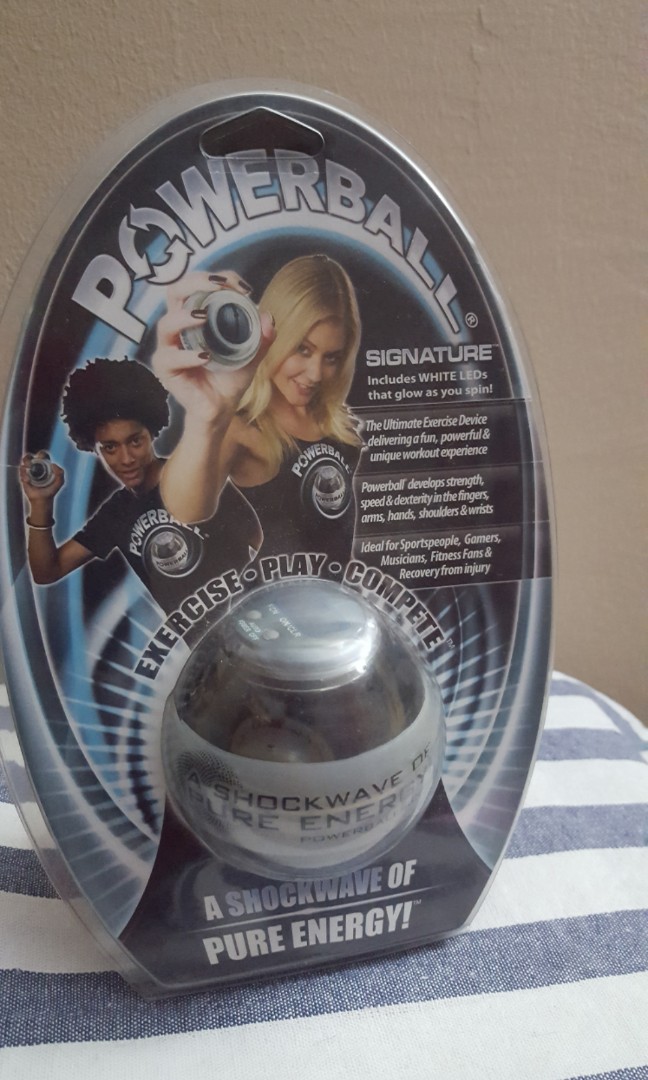 POWERBALL - 100% AUTHENTIC, Sports Equipment, Sports & Games, Racket ...