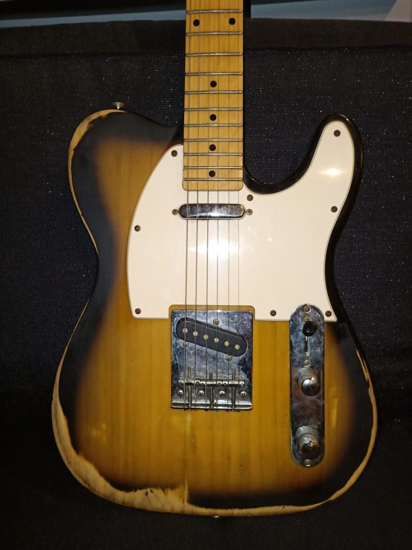 Relic telecaster copy, Hobbies & Toys, Music & Media, Musical ...