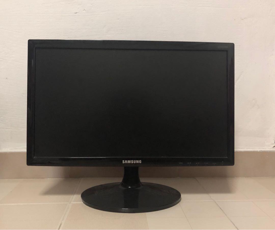 Samsung Monitor S19D300, Computers & Tech, Parts & Accessories, Monitor ...