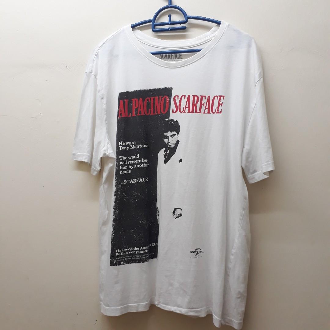 Scarface Al Pacino Film Movie Universal Studio, Men's Fashion, Tops ...