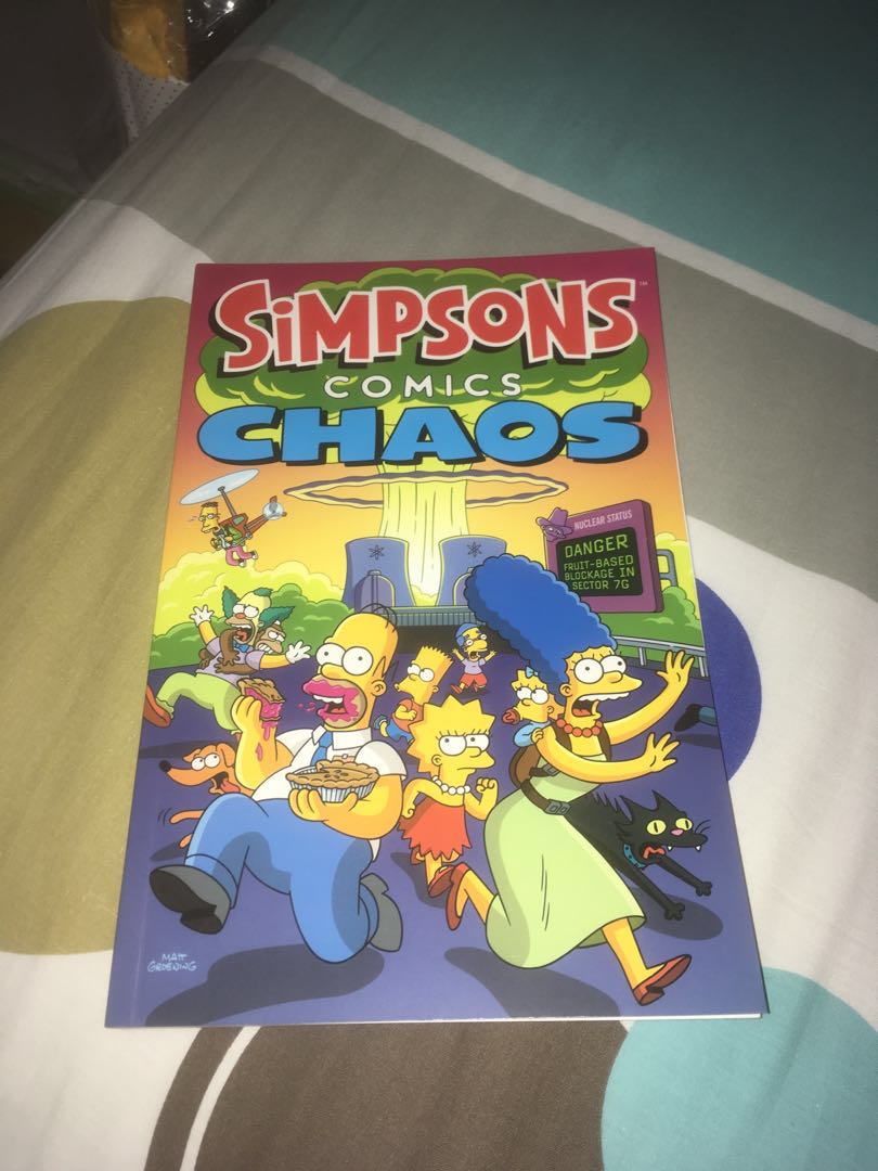 Simpsons Comic Chaos, Hobbies & Toys, Books & Magazines, Comics & Manga ...